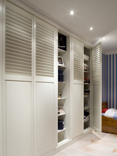 Wardrobe Shutters - Tailormade Shutters